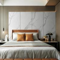China Wearproof 2.8M Pvc Wall Panel Bedroom Design Customized Color Interior Pvc Cladding for sale