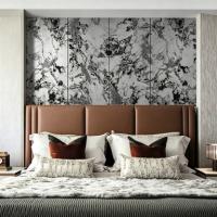 China Indoor Decorative 3D Wall Panel Moisture Proof Gym Pvc Cladding Internal for sale