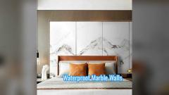Waterproof Marble Wall Panels Eco-Friendly & Durable