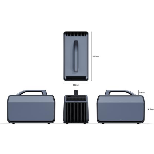 Quality Low Power Portable Air Conditioner 490W Safe Small Dorms Campgrounds for sale