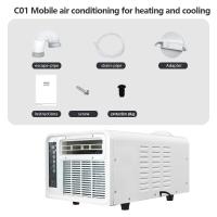 Quality Mini Air Conditioner For Desktop Home Low Power Consumption Quiet Cooling Device for sale