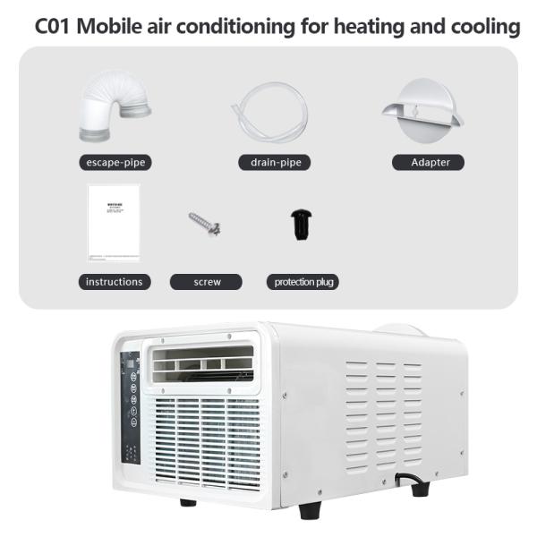 Quality Mini Air Conditioner For Desktop Home  Low Power Consumption Quiet Cooling Device for sale