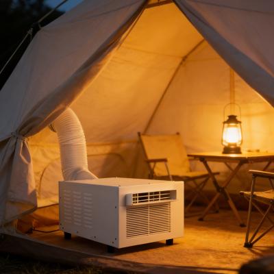 China Quick Cooling Portable Mini Air Conditioner ODM / OEM Portable AC For Camping Tent for sale