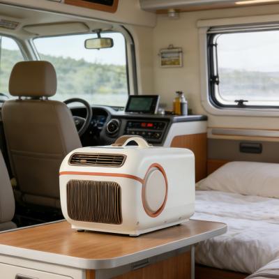 China DC AC Camping Portable Air Conditioner Lightweight Air Conditioner For Tent for sale