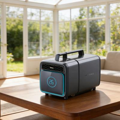 China Smart Split Portable Air Conditioner 55 dB Portable Camping Air Conditioners 490W for sale