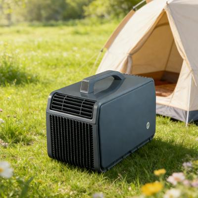 China Dual Voltage Camping Air Conditioner Indoor / Outdoor Portable Solar AC Unit for sale
