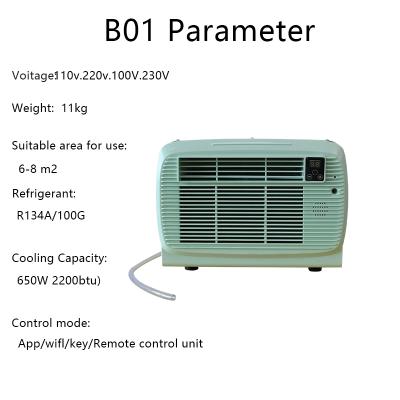 China B01 Window Style Mini Air Conditioner for Home Tent Low Noise Level for sale