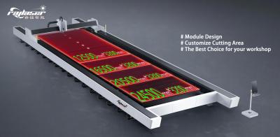 China Programmable Servo Motor Large Cutting Area for Metal Fiber Laser Cutting Machine for sale