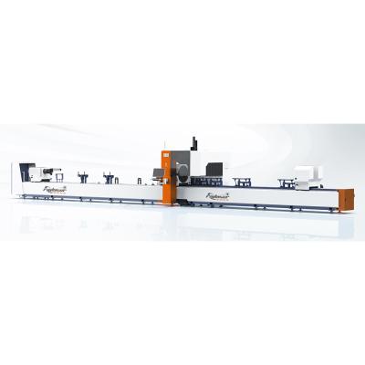 Cina Macchina di taglio laser a tubo senza rifiuti di materiale e software di controllo FSCUT5000B in vendita
