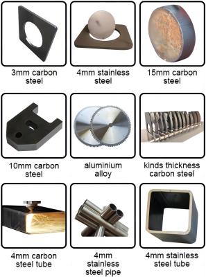 China Materiais metálicos Aplicáveis Máquina de corte a laser CNC de alta velocidade e grande variedade de peças à venda