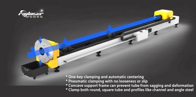 China HIWIN Guided 2000W Fiber Laser Cutting Machine for Metal Pipe and Sheet 1325/3015 for sale