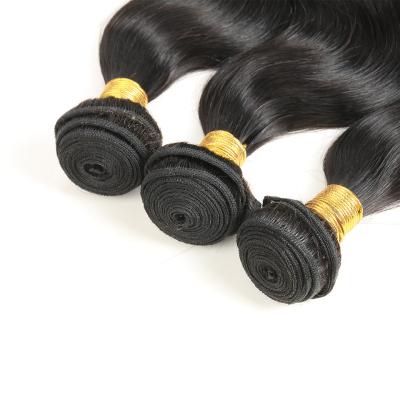 Cina Capelli reali del tessuto di Wave del corpo di colore naturale, ente peruviano Wave dei capelli di Remy del vergine in vendita