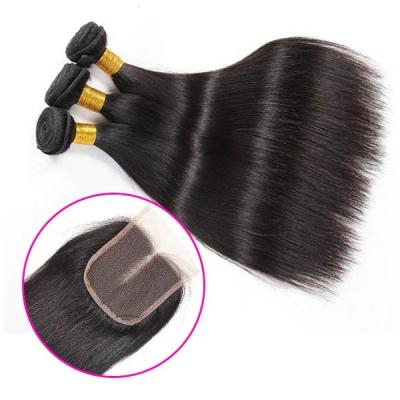 Cina Pacchi indiani non trattati dei capelli umani/nessun tessuto indiano vergine ondulato di spargimento dei capelli in vendita