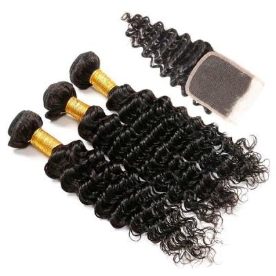 Cina Non lisci estensioni brasiliane vergini dei capelli di groviglio/capelli reali di Remy del brasiliano in vendita