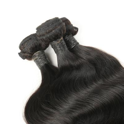 Cina Capelli crudi reali/3 pacchi del tessuto di Wave del corpo dell'ente sciolto di Wave dei capelli umani del tessuto in vendita
