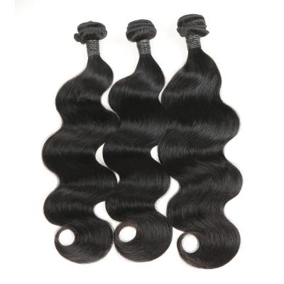Cina Capelli crudi reali/3 pacchi del tessuto di Wave del corpo dell'ente sciolto di Wave dei capelli umani del tessuto in vendita