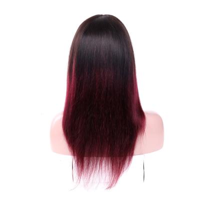 Cina Parrucche vergini genuine del pizzo dei capelli, nere ai capelli umani di Remy delle parrucche rosse del pizzo in vendita