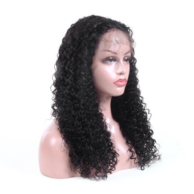 China Echte 100 het Kantpruiken Jerry Curl No Synthetic Hair van het Percenten Menselijke Haar Te koop