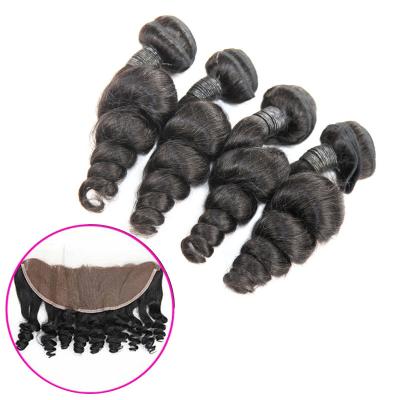 Cina Le 100 estensioni sciolte sane reali 4 dei capelli di Wave non impacchetta capelli sintetici in vendita