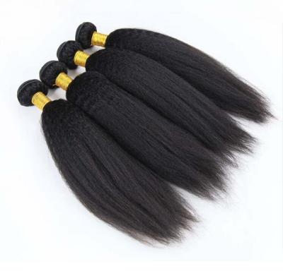 Cina Le estensioni vergini diritte crespe morbide dei capelli ricci 4 pacchi hanno personalizzato la lunghezza in vendita