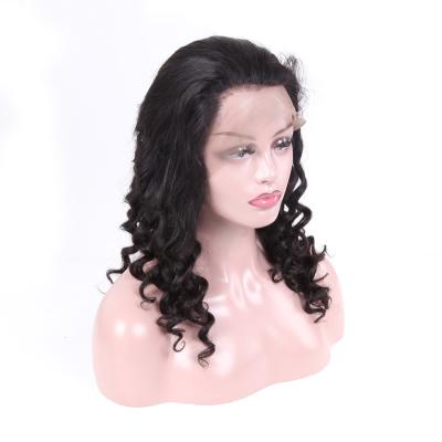 Cina Le parrucche vergini genuine lunghe del pizzo dei capelli, allentano le parrucche del pizzo di Wave per le donne di colore in vendita