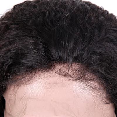 Cina Capelli umani Jerry delle parrucche piene brasiliane non trattate del pizzo riccio nessun groviglio in vendita