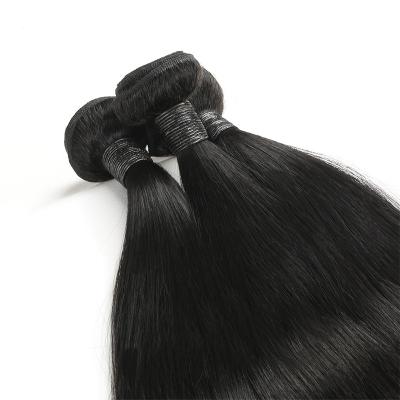 Cina I 3 pacchi reali di capelli vergini diritti tessono/diritto delle estensioni dei capelli umani in vendita