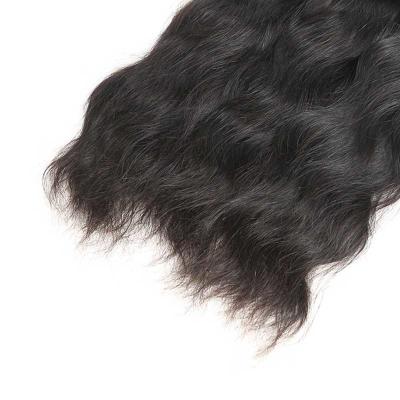 Cina 3 pacchi dei capelli umani di Remy dei capelli vergini naturali di Wave/vergine naturale in vendita