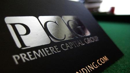 Packaging with gold foil stamping