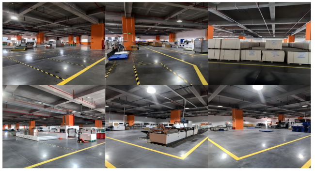 Factory production facility overview