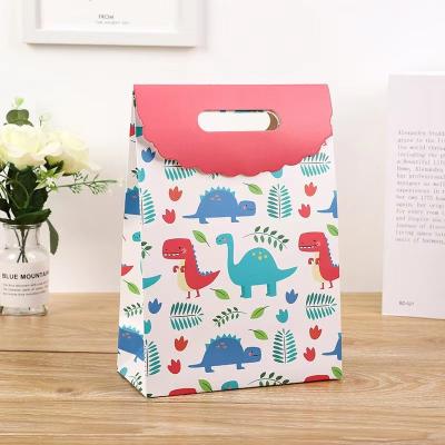 Cina L'abitudine ha stampato i piccoli bambini di Goodie la golosità della carta kraft che del regalo insacca per le feste di compleanno in vendita