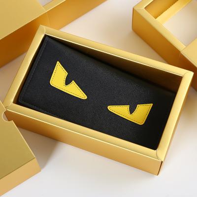 China Golden Luxe Foldable Paper Boxes Kraft Cardboard Slide Out Drawer Sliding Drawer Box for sale