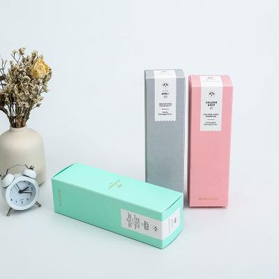 China Logo Printing Pink Cosmetic Packaging Box UV Coating Lipstick Packaging Box for sale
