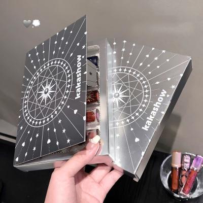 China Lipsticks Custom Cosmetic Boxes Foil Stamped And UV Printed Mascara Packaging Box for sale