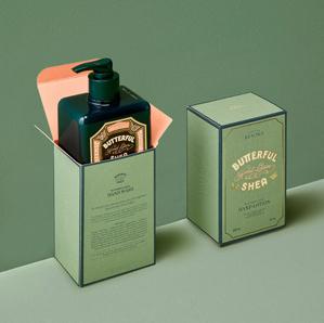 China Green Pink Cardboard Cosmetic Packaging Varnishing Skin Care Boxes for sale