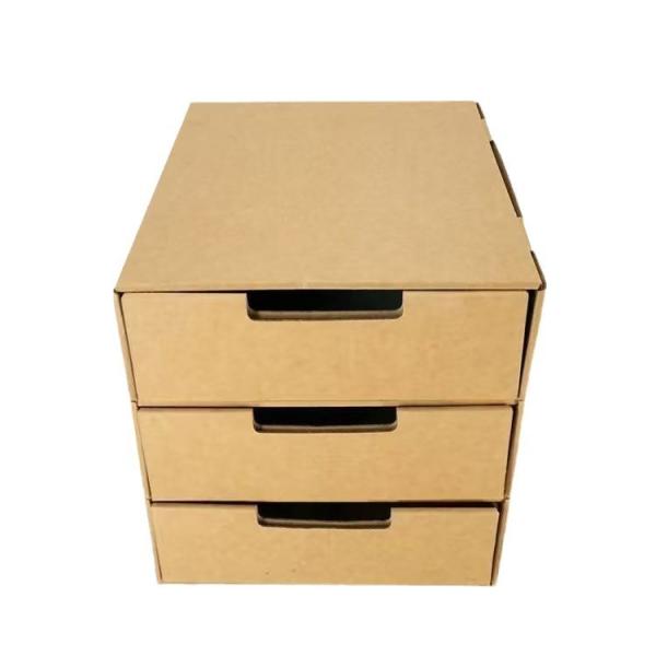 Quality Foil Stamping Drawer Corrugated Paper Packaging Box Custom Cardboard Packaging for sale
