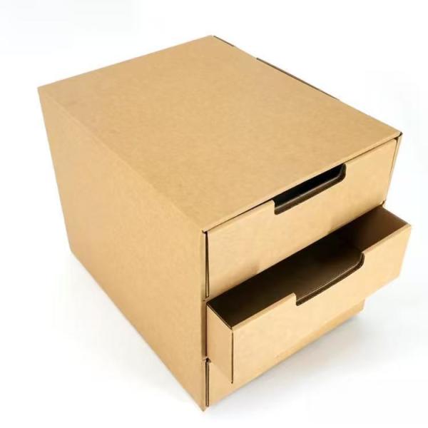 Quality Foil Stamping Drawer Corrugated Paper Packaging Box Custom Cardboard Packaging for sale