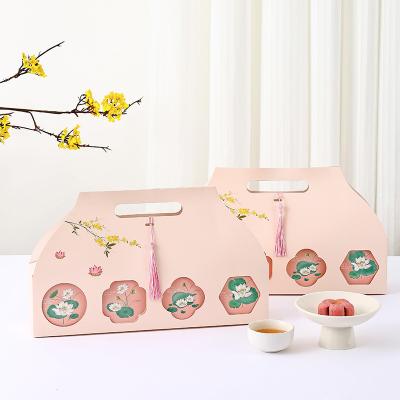 China Recyclable Sliding Custom Printed Kraft Boxes Drawer Macarons Gift Boxes Custom Logo for sale