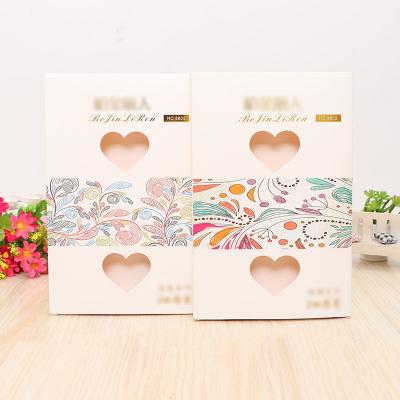 China Envelope Printed Paper Boxes Pantone CMYK Underwear Sock Packaging Box for sale