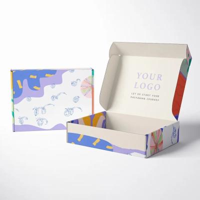 China Color 15cm Airplane Corrugated Mailer Boxes Custom Printed Cardboard Boxes for sale