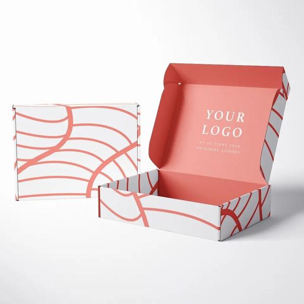 Quality Color 15cm Airplane Corrugated Mailer Boxes Custom Printed Cardboard Boxes for sale