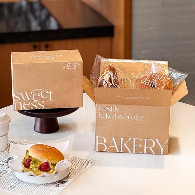 China 21 X 13 X 15cm Packaging Paper Box Customized Printing  Bread Toast Box for sale