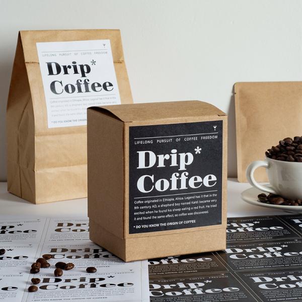 Quality 10cm Drip Coffee Packaging Box Handmade Biscuit Candy Gift Paperboard Folding for sale
