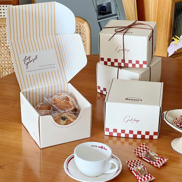 Quality Thickened White Packaging Paper Box Cardboard Collapsible Cardboard Box 10cm for sale