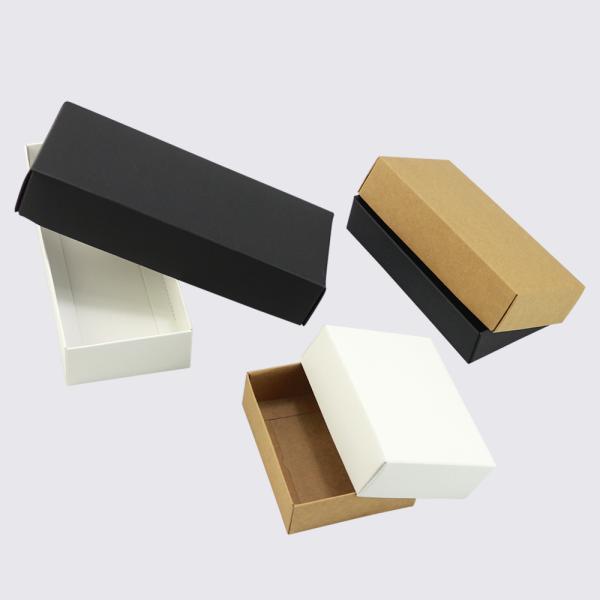 Quality Eco Friendly Corrugated Gift Boxes Stamping Printing Smart White Box Mailers for sale