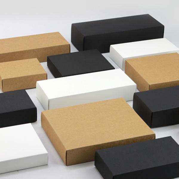 Quality Eco Friendly Corrugated Gift Boxes Stamping Printing Smart White Box Mailers for sale