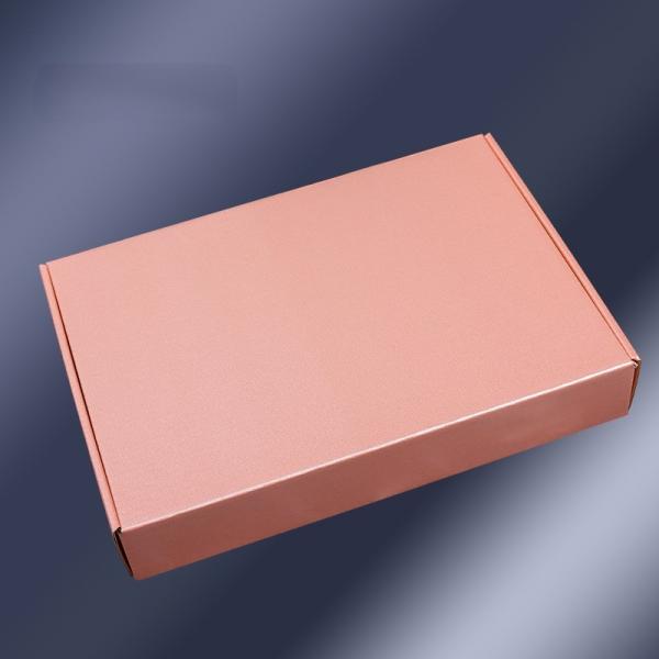 Quality Airplane Style Corrugated Gift Boxes UV Printing Shipping Mailer Boxes Pink for sale