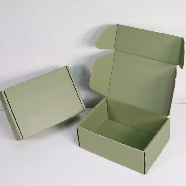 Quality Rectangular Vibrant Corrugated Gift Boxes Logo Printing Corrugated Mailer Box for sale
