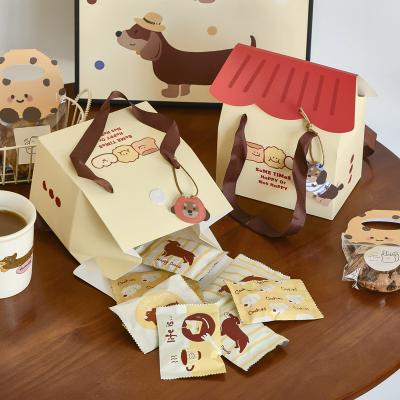 China House Shaped Custom Packaging Boxes  Candy  17.5cm Small Cardboard Boxes For Cookies for sale