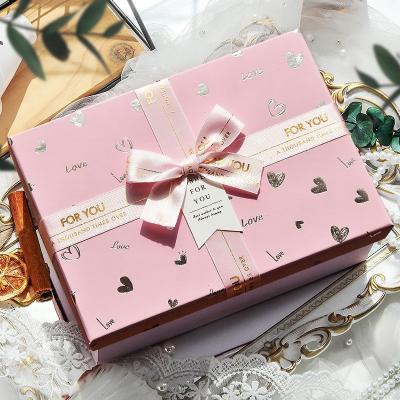 Китай Упаковка подарочной коробки ко Дню святого Валентина, подарочная коробка, коробка на заказ, подарочная коробка, большая подарочная коробка продается
